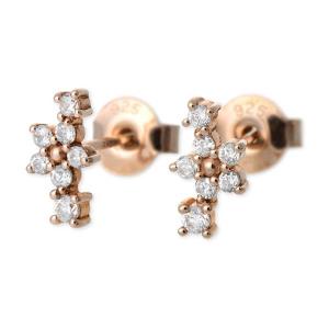 VA ヴァンドーム青山（VAvendomeaoyama） ピアス レディース VA Vendome Aoyama シルバー ピンクゴールド 花 ...