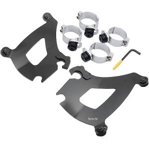 メンフィスシェード Memphis Shades 取付金具 ブレットフェアリング用 13年-17年 FXSB 黒 WO店の通販はau PAY ...