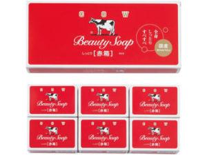 牛乳石鹸 赤箱6個 405288の通販はau PAY マーケット - ムラウチドットコム｜商品ロットナンバー：611140154