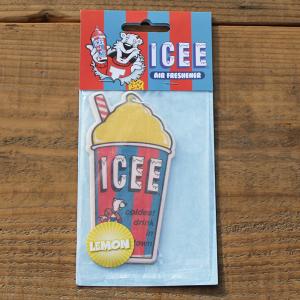 ICEE AIR FRESHNER YELLOW(LEMON) USAグッズエアーフレッシュナー アメリカ 企業モノの通販はau PAY ...