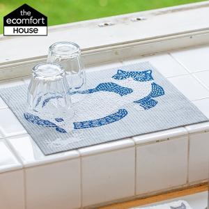 ecomfortHouse 森活 スポンジワイプ kata kata ねこ 水切りマット WX230029 エコンフォートハウス イーオクトの通販はau PAY マーケット - neut ...