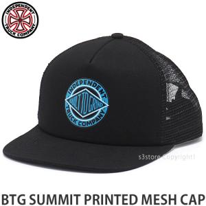 インディペンデント BTG SUMMIT PRINTED MESH CAP BTG サミット プリント メッシュ キャップ カラー:BLACK ...