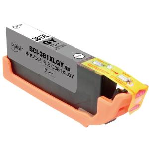 プレジール:キヤノン BCI-381XLGY対応 互換インクカートリッジ グレー PLE-C381XLGY プレジール 互換インク キャノン の通販はau PAY マーケット - イチネン ...