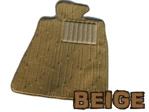 日産 ノート E11 E12 フロアマット【ベージュ】イーパワー 車種別設計 カーマット 車 フロアカーペット epowerの通販はau ...