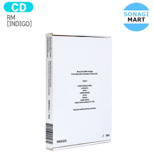 BTS RM ‐Book Edition‐ [ INDIGO ] アルバム / 防弾少年団 バンタン ナムジュン アールエム ソロアルバム ...