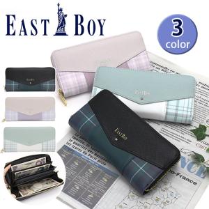 イーストボーイ 長財布 EASTBOY 財布 フローズン チェック ラウンドウォレット ラウンド財布 レディース 女の子 女子 女性 中学生 高校生の通販はau PAY マーケット - バッグ ...