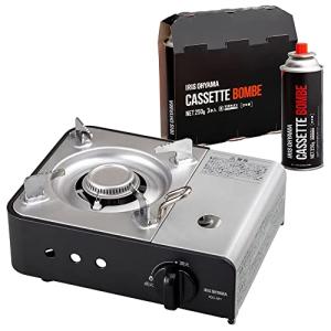 アイリスオーヤマ カセットコンロ ミニ チャコール IGC-M1-H カセットボンベ 250g×3本入の通販はau PAY マーケット - TISPEED au PAY マーケット店｜商品 ...