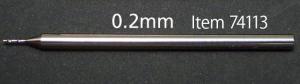 タミヤ 74113 精密ドリル刃 0.2mm（軸径1.0mm） ≪クラフトツール≫の通販はau PAY マーケット - ホビープラザ・ビッグ ...