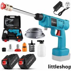 マキタ 充電式高圧洗浄機 18V-6Ahバッテリ2本&2口充電器付 MHW080DPG2