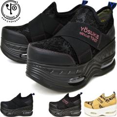 ヨースケ YOSUKE 厚底サンダル ストラップ スポーツサンダル