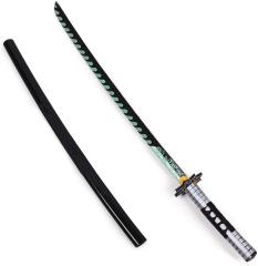 鬼滅の刃  不死川 実弥 しなずがわ さねみ 鬼殺隊 きさつたい 鞘付き コスプレ道具模造刀 美術刀 日輪刀  コスプレ用 クリスマス プレゼント 001.jpg