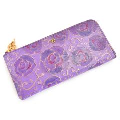 アナスイ 財布 長財布 L字ファスナー 紫(パープル) ANNA SUI 315431-90