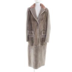 良品△GLOVERALL グローバーオール F8441 LONG REEFER メルトンウール