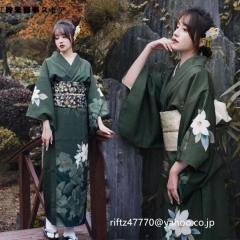 浴衣 セット レディース 浴衣セット 兵児帯 2023 大人 3点セット