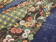 平和屋着物□上質な小紋 吉祥花文 金彩 正絹 逸品 未使用 DAAX8220duの