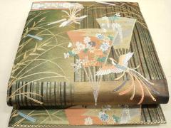 平和屋着物▽訪問着 単衣 雪芝文 金彩 正絹 逸品 AABA9142jhの通販はau