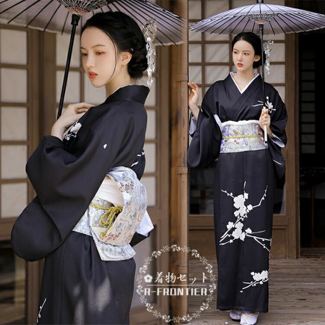 ゆかた 大人 女性 20代 30代 卒業式 入学式 お茶会 浴衣 女性浴衣 きもの 洗える 150cm 160cm お祭り 旅行 和装