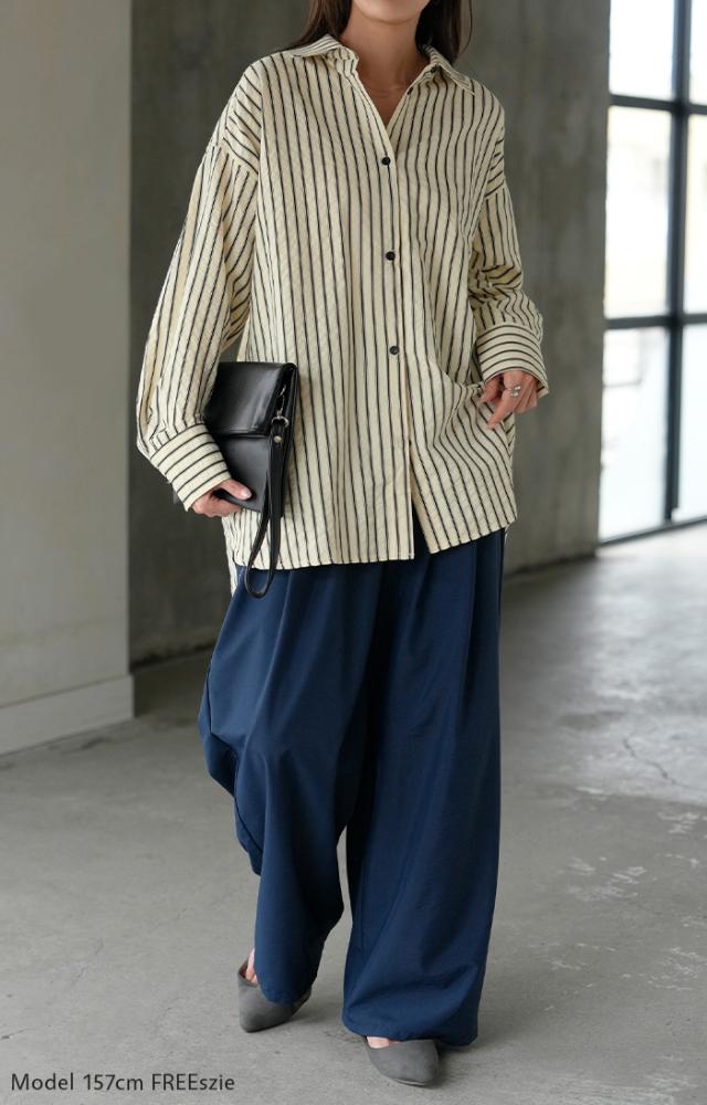 2025AW新作 2点セット 『 ニット × 一部11月下旬入荷 シャツ