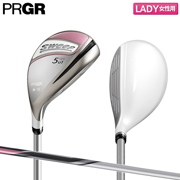 【レディース/送料無料】プロギア ゴルフ スイープ ユーティリティー NEWスプリング カーボンシャフト ピンク【即納】