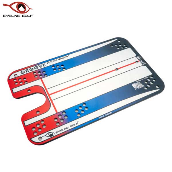 【送料無料】アイライン ゴルフ グルーヴ パッティングミラー ELG-GM18 パター 練習器具