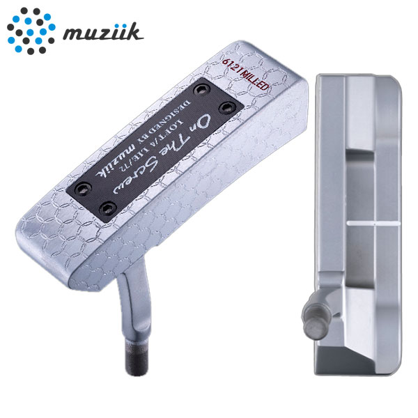 ムジーク オンザスクリュー 6121 ショートスラントネック パター【即納】