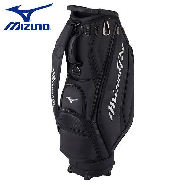 ☆2023年秋冬モデル☆ミズノ Mizuno Pro Limited 5LJC2240 カート キャディバッグ ブラック(09) ミズノプロ ...