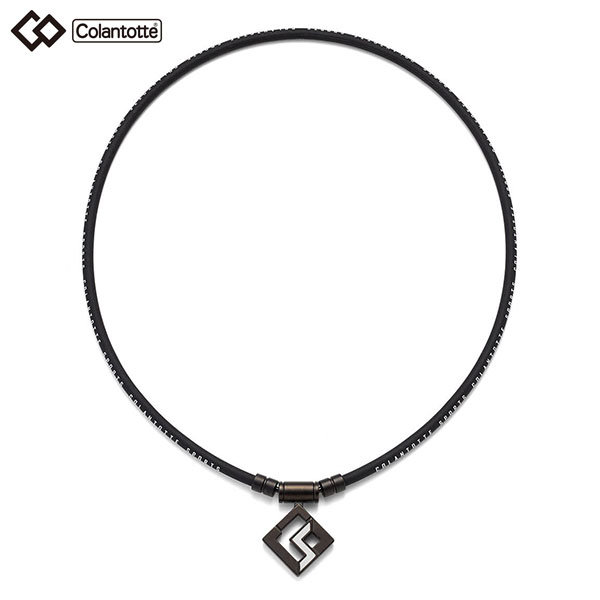 コラントッテ SPORTS PRO マグチタン 磁気 ネックレス ブラックチタン×ホワイト【即納】