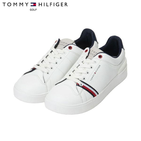トミーヒルフィガー ゴルフ THMS4F スパイクレス ゴルフシューズ ホワイト(00)
