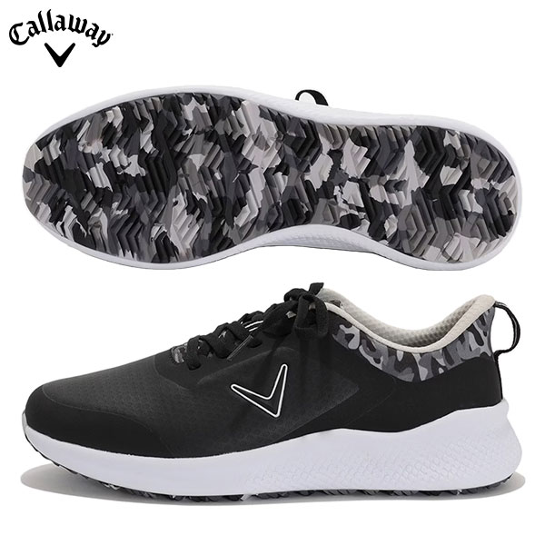 【送料無料】キャロウェイ ゴルフ C24986120 スター スパイクレス ゴルフシューズ ブラック
