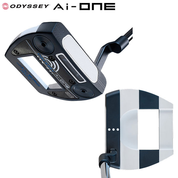 【在庫一掃】オデッセイ Ai-ONE JAILBIRD MINI CH パター STROKE LAB 90 スチールシャフト【即納】