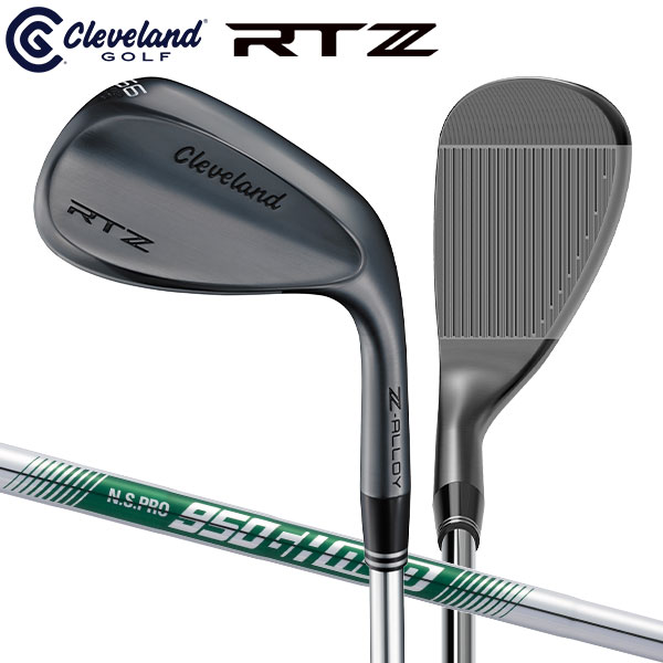 クリーブランド ゴルフ RTZ ブラックサテン ウェッジ NSプロ 950GH neo スチールシャフト【即納】