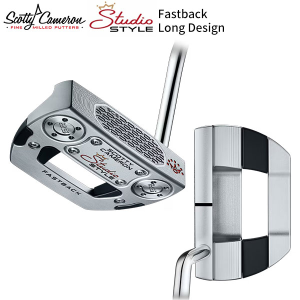 タイトリスト スコッティキャメロン スタジオスタイル ファストバック ロングデザイン パター【即納】