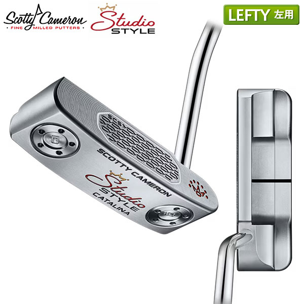 【レフティー/左用】タイトリスト スコッティキャメロン スタジオスタイル カタリナ パター【即納】