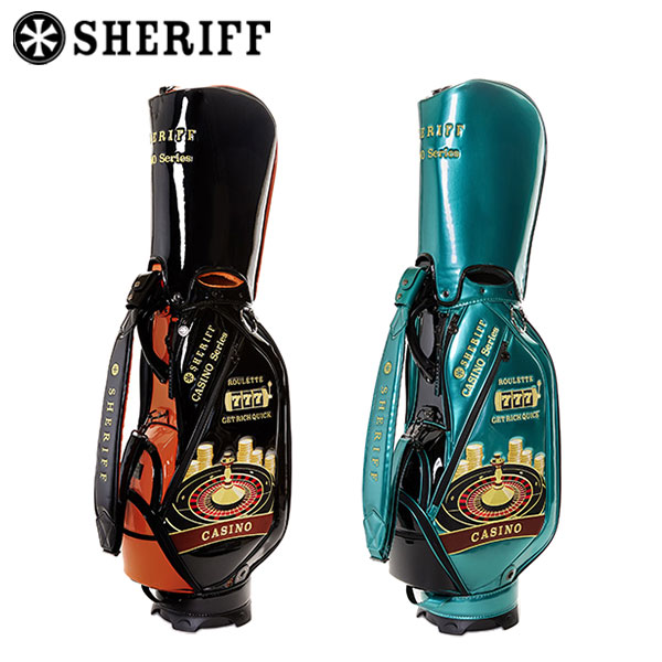 シェリフ カジノシリーズ SCA-010 カート キャディバッグ【即納】