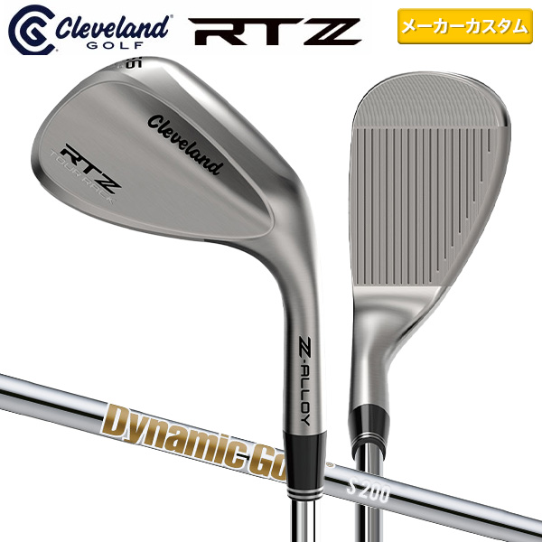 【カスタムスペック】クリーブランド ゴルフ RTZ ツアーラック ウェッジ ダイナミックゴールド スチールシャフト ノーメッキ【即納】