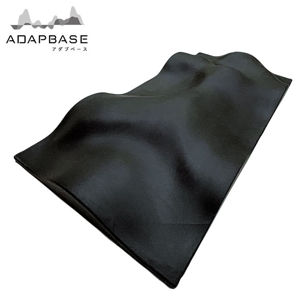 アダプベース 姿勢改善 トレーニングマット 1枚 ブラック