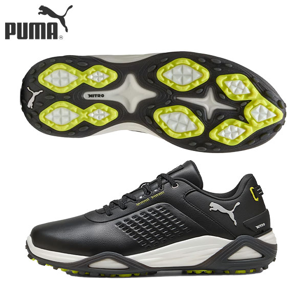 プーマ 311067 シャドウキャット ニトロ レザー スパイク ゴルフシューズ【即納】