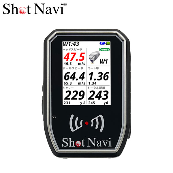 ショットナビ SHOTLYZER ショットライザー ポータブル スイング スピードモニター 計測器【即納】
