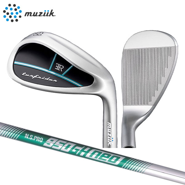 ムジーク ターフライダー ワイドソール ウェッジ N.S.PRO 950GH neo スチールシャフト【即納】