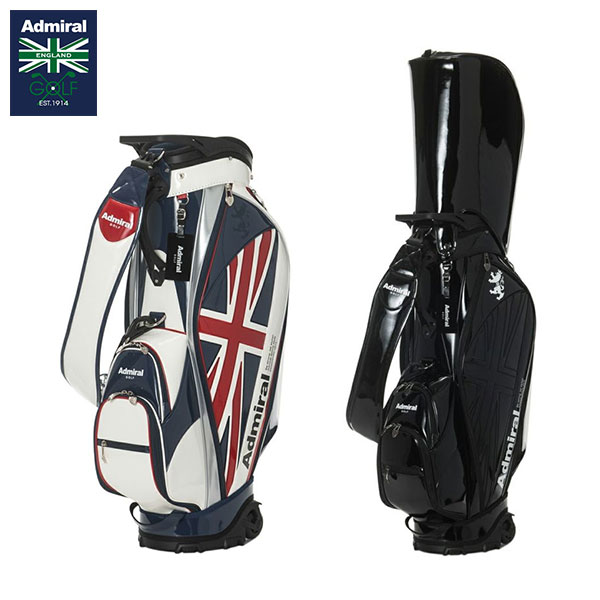 アドミラル ゴルフ ADMG5BC3 キャスター エナメル カート キャディバッグ【即納】
