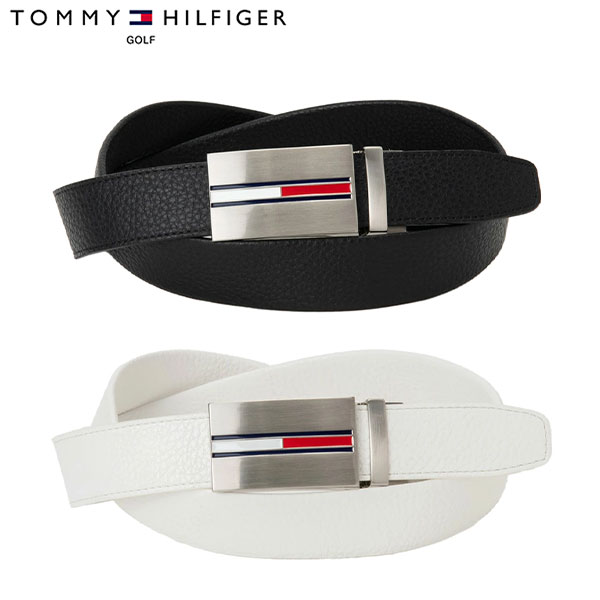 【送料無料】トミーヒルフィガー ゴルフ THMB5FVX ストレッチ スライドロック フラッグ オーバーサイズ ベルト【即納】