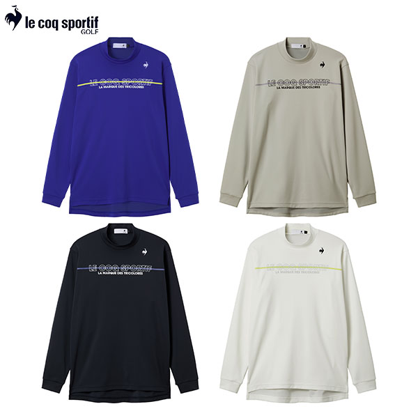 【送料無料】ルコック ゴルフ LG5FLS50M ヒートナビ モックネック 長袖 シャツ【即納】