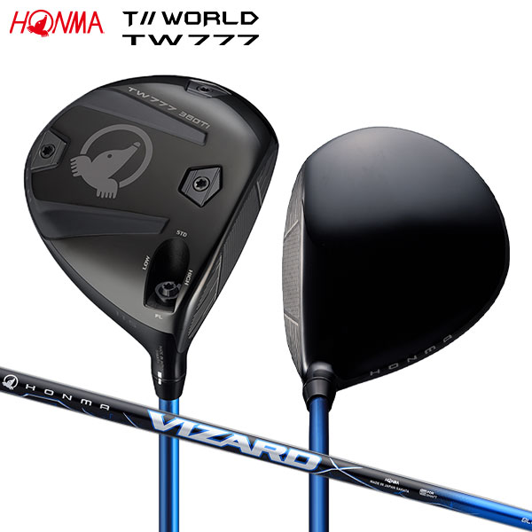 ホンマ ツアーワールド TW777 360 Ti ドライバー VIZARD BLUE カーボンシャフト ミニドライバー【即納】