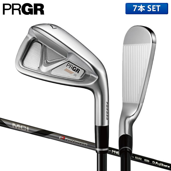 プロギア 05 アイアンセット 7本組(7-P,52度,57度) MCI FOR PRGR カーボンシャフト【即納】