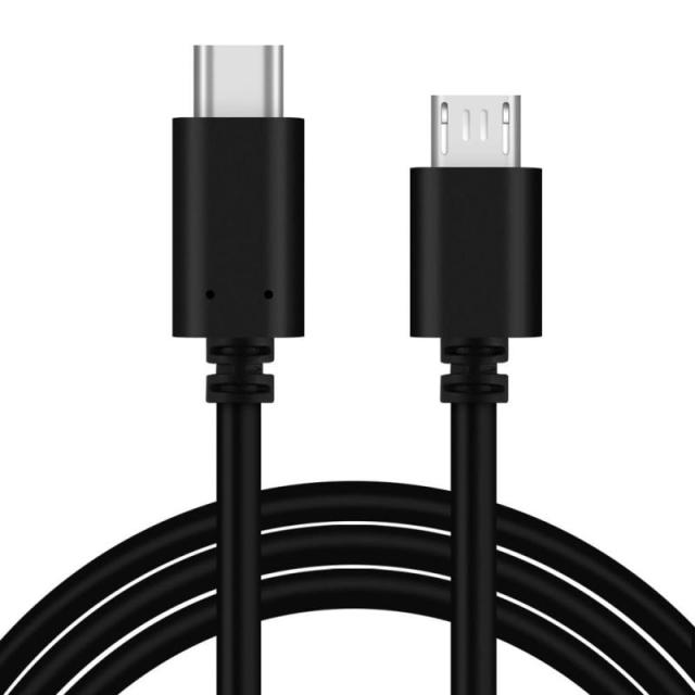 YFFSFDC 1m USB C to Micro OTG ケーブル タイプC マイクロ タイプB 60W急速充電 USB2.0高速データ転送 Android スマートフォン タブレット ...