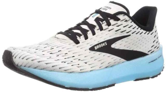 BROOKS(ブルックス) ユニセックス大人 スニーカー ハイペリオンテンポ メンズ レディース BRM 0323 BRW 0323ランニングシューズ (ホワイト, 25.0 cm B)