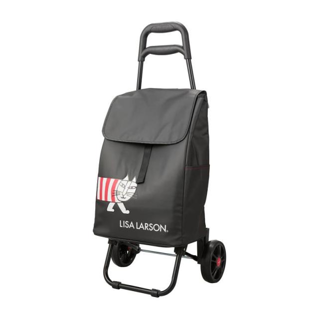[シフレ] ショッピングカート リサ・ラーソン 保冷保温 抗菌 折りたたみ カート用フック付き カサ入れポケット付き TRC4042 レディース LL7.ブラック/ブラック