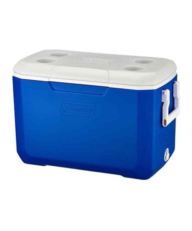 コールマン(Coleman) クーラーボックス ポリライト 大容量 45L 保冷力3日 (ブルー, 48QT(約45L))