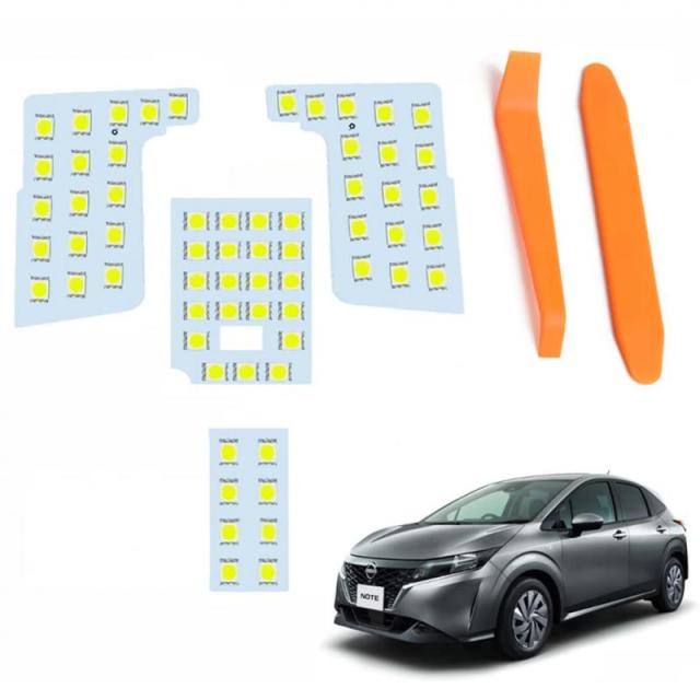 E13 LED ルームランプ ニッサン 新型 ノート E13/SNE13 ノートオーラ FE13/FSNE13 R2.12~/ ノートオーラ FE13/FSNE13 対応/適用年式：R3.8 ...