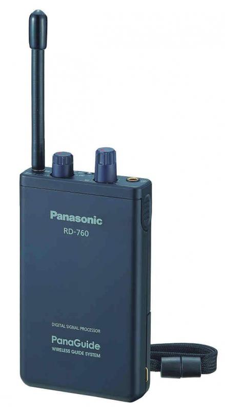 パナソニック(Panasonic) パナガイド ワイヤレス受信機12ch RD-760-K